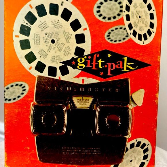 Toys | Vintage Sawyers Viewmaster Gift Pak 195s Bakelite With Reels ...